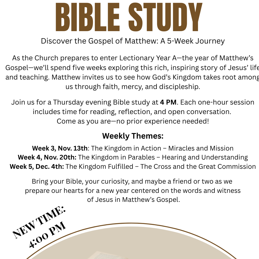 Bible Study - St. Paul's Episcopal Church